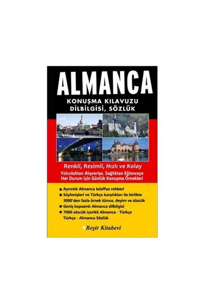 Almanca Konuşma Kılavuzu, Dilbilgisi, Sözlük - B. Orhan Doğan Almanca Konuşma Kılavuzu, Dilbilgisi, Sözlük - B. Orhan Doğan