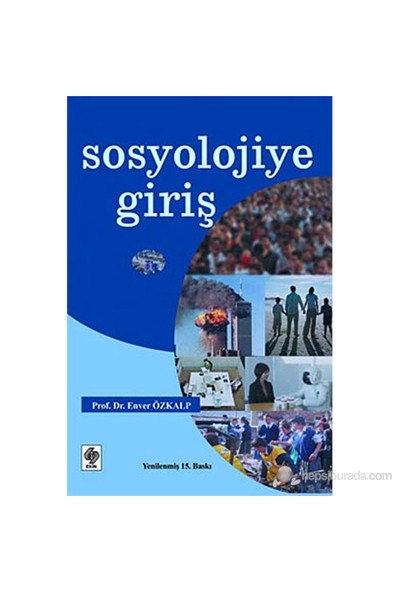 Sosyolojiye Giriş-Enver Özkalp