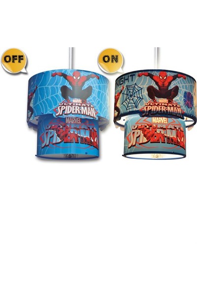 3D Spıderman Sihirli Tavan Sarkıt 5103