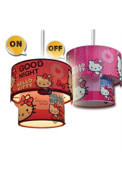 3D Hello Kıtty Sihirli Tavan Sarkıt 5104 3D Hello Kıtty Sihirli Tavan Sarkıt 5104