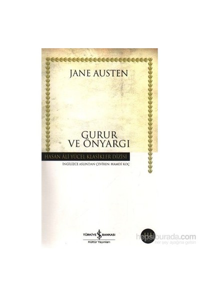 Gurur Ve Ön Yargı (Ciltsiz) - Jane Austen