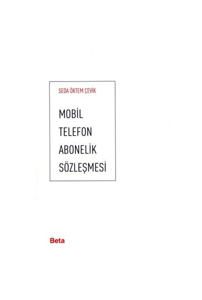 Mobil Telefon Abonelik Sözleşmesi Mobil Telefon Abonelik Sözleşmesi