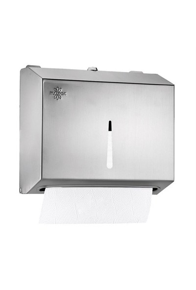 Rulopak Paslanmaz 200'lü Z-Katlama Kağıt Havlu Dispenseri Rulopak Paslanmaz 200'lü Z-Katlama Kağıt Havlu Dispenseri