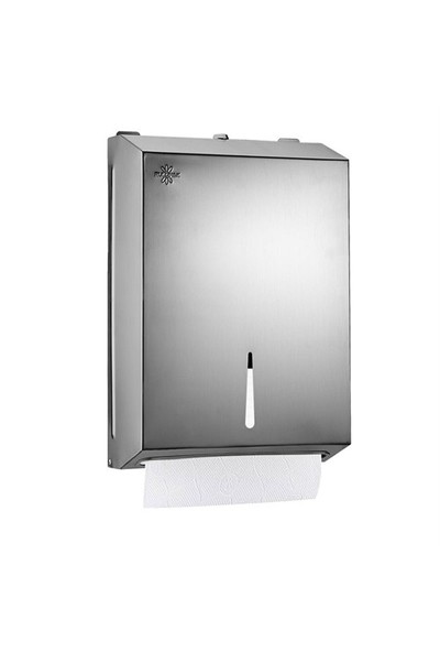 Rulopak Paslanmaz 400'lü Z-Katlama Kağıt Havlu Dispenseri Rulopak Paslanmaz 400'lü Z-Katlama Kağıt Havlu Dispenseri