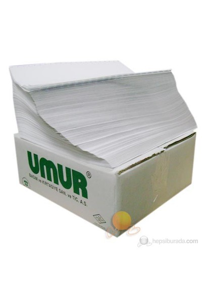UMUR 11 x 24 cm 2N 1000 Lİ SÜREKLİ FORM BİLGİSAYAR KAĞIDI UMUR 11 x 24 cm 2N 1000 Lİ SÜREKLİ FORM BİLGİSAYAR KAĞIDI