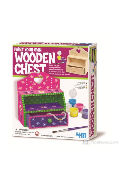 4M Tahta Sandık