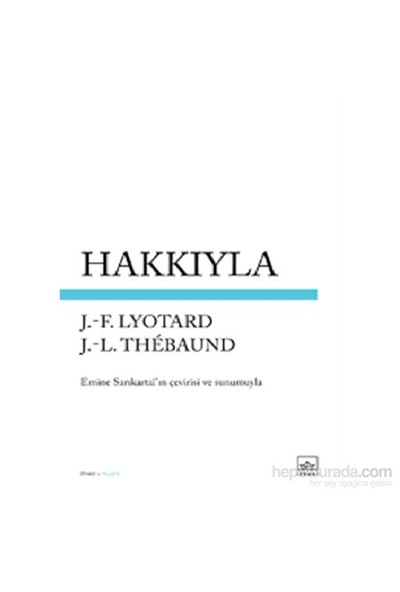 Hakkıyla-Jean-Loup Thebaud Hakkıyla-Jean-Loup Thebaud