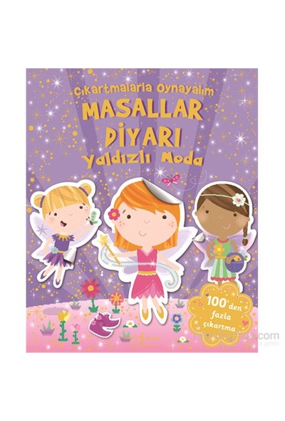 Çıkartmalarla Oynayalım: Masallar Diyarı Yaldızlı Moda-Kolektif