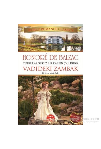 Vadideki Zambak-Honore De Balzac Vadideki Zambak-Honore De Balzac