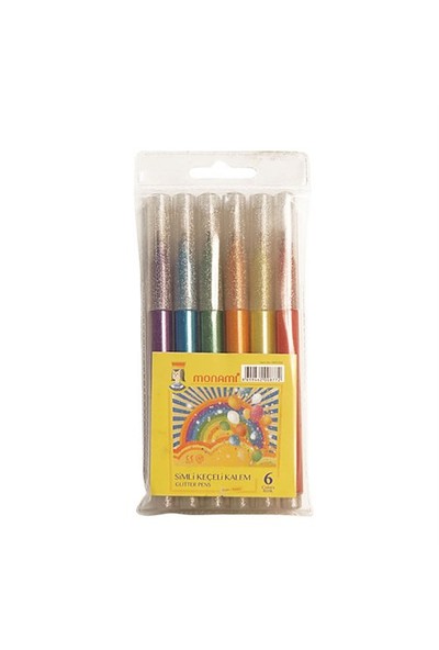 Monami Simli Keçeli Kalem 6 Renk Mkks06 Monami Simli Keçeli Kalem 6 Renk Mkks06