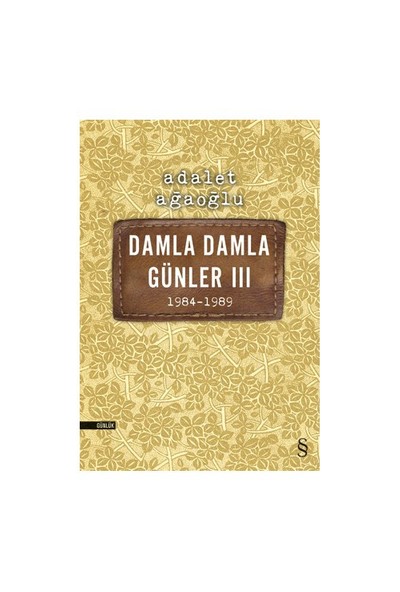 Damla Damla Günler 3 - Adalet Ağaoğlu