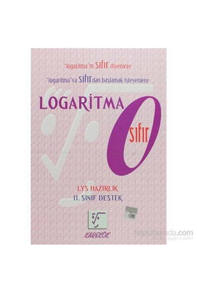 Karekök Yayınları Logaritma Sıfır Karekök Yayınları Logaritma Sıfır