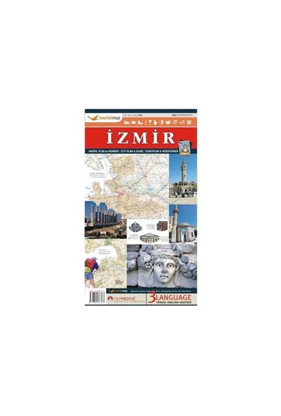 Touristmap İzmir Harita, Plan ve Rehberi