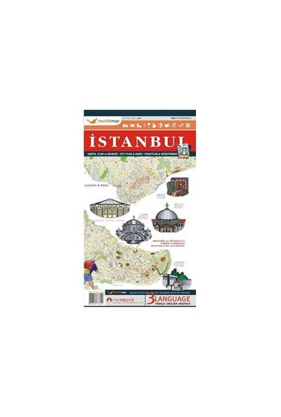 Touristmap İstanbul Harita, Plan ve Rehberi