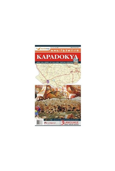 Touristmap Kapadokya Harita, Plan ve Rehberi
