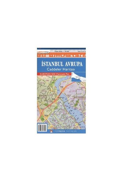 İstanbul Avrupa Caddeler Haritası İstanbul Avrupa Caddeler Haritası