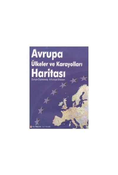 Avrupa Ülkeler Ve Karayolları Haritası-Kolektif