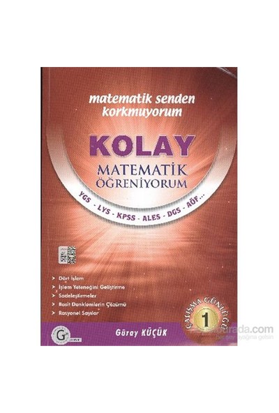 Gür Kolay Matematik Öğreniyorum 1 - Güray Küçük Gür Kolay Matematik Öğreniyorum 1 - Güray Küçük