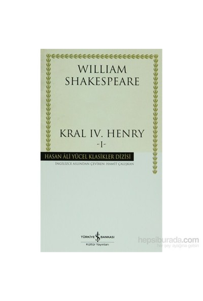 Kral 4. Henry 1-William Shakespeare Kral 4. Henry 1-William Shakespeare