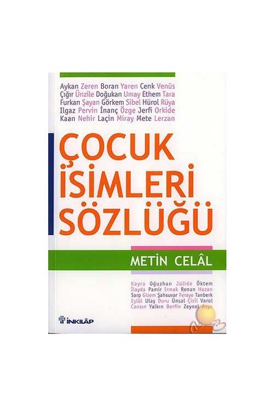 Çocuk İsimleri Sözlüğü