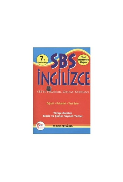 Pelikan 7. Sınıf Sbs İngilizce