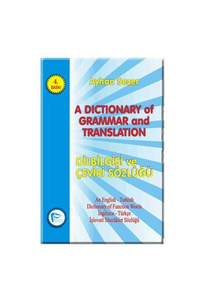 A Dictionary Of Grammar And Translation A Dictionary Of Grammar And Translation
