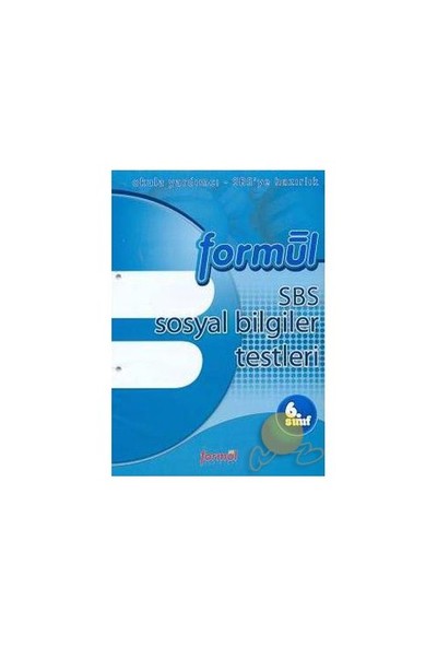 Formül Sbs Sosyal Bilgiler Yaprak Testleri 6. Sınıf-Kolektif