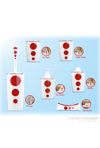 Flora F325 Punto Banyo Seti 5 Parça