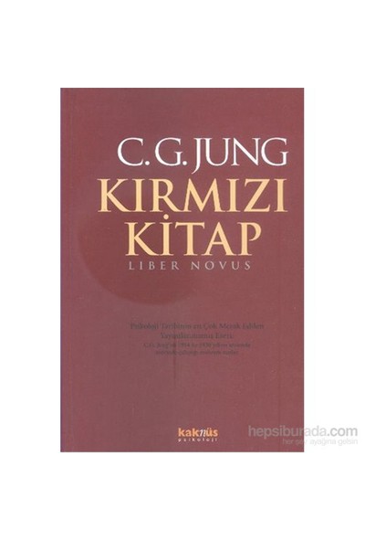 Kırmızı Kitap - Carl Gustav Jung Kırmızı Kitap - Carl Gustav Jung