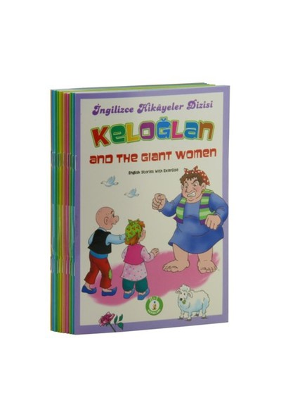 Keloğlan Seti (10 Kitap Takım) (English Stories With Exercise)-Mustafa Ziyalan Keloğlan Seti (10 Kitap Takım) (English Stories With Exercise)-Mustafa Ziyalan