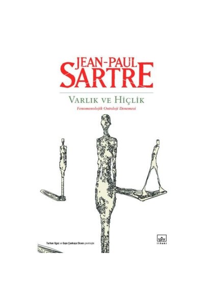 Varlık Ve Hiçlik - Jean Paul Sartre Varlık Ve Hiçlik - Jean Paul Sartre