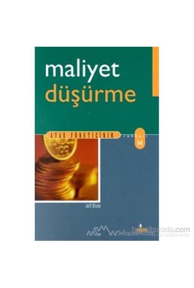 Maliyet Düşürme-Jeff Olson Maliyet Düşürme-Jeff Olson