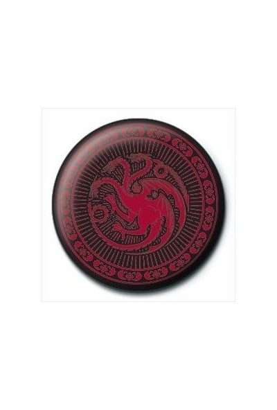Pyramid International Rozet Game Of Thrones Targaryen Sigil Pyramid International Rozet Game Of Thrones Targaryen Sigil