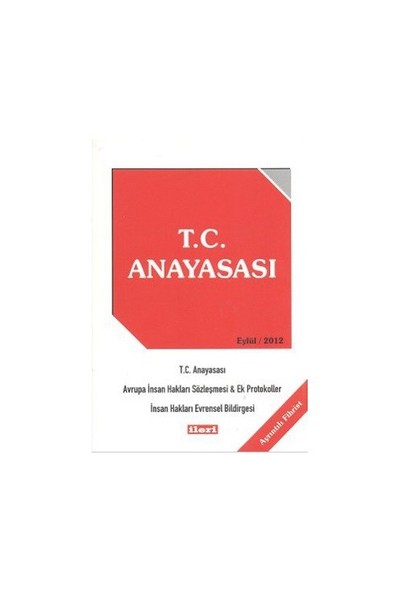 T.C Anayasası (Cep Boy)