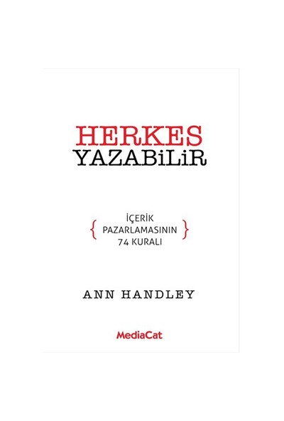 Herkes Yazabilir-Ann Handley