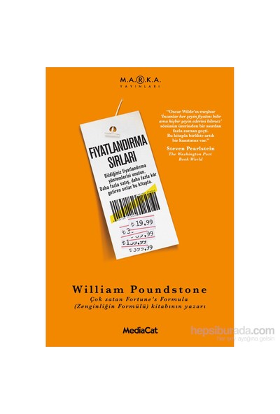 Fiyatlandırma Sırları - William Poundstone Fiyatlandırma Sırları - William Poundstone