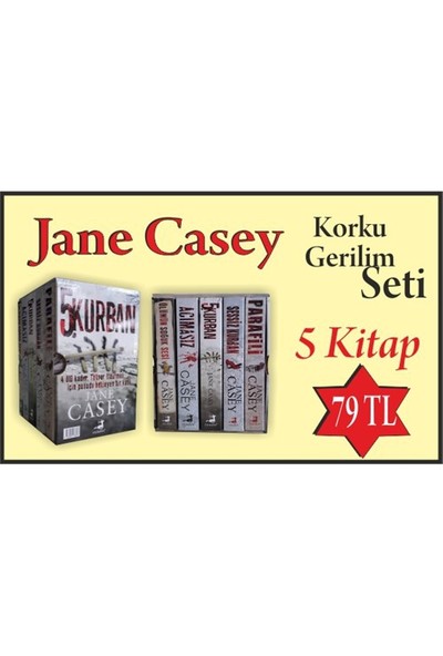 Jane Casey (Korku Gerilim Seti) (5 Kitap) - Jane Casey Jane Casey (Korku Gerilim Seti) (5 Kitap) - Jane Casey