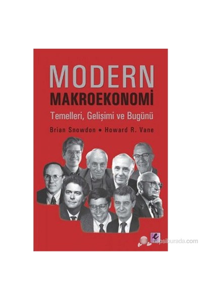 Modern Makroekonomi (Temelleri, Gelişimi Ve Bugünü)-Howard R.Vane