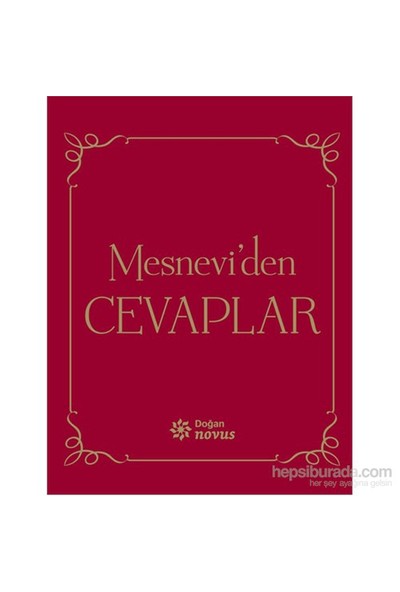 Mesnevi’den Cevaplar - Derleme Mesnevi’den Cevaplar - Derleme
