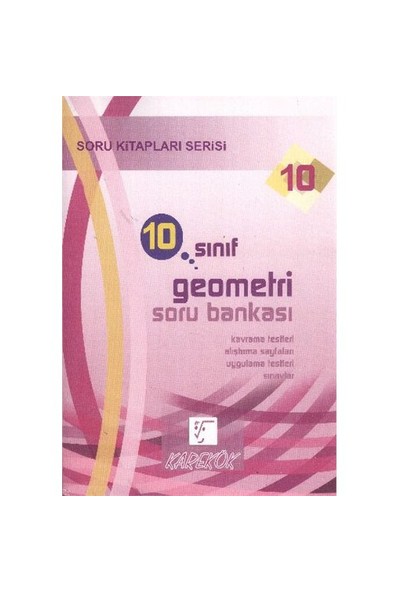 Karekök 10. Sınıf Geometri Soru Bankası Karekök 10. Sınıf Geometri Soru Bankası