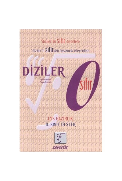 Karekök Yayınları Diziler Sıfır