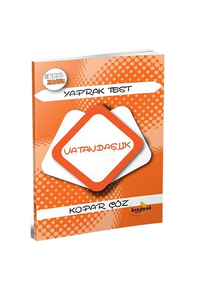 Kısayol Yayınları Kpss 2016 Vatandaşlık Çek Kopar Çöz Yaprak Kısayol Yayınları Kpss 2016 Vatandaşlık Çek Kopar Çöz Yaprak
