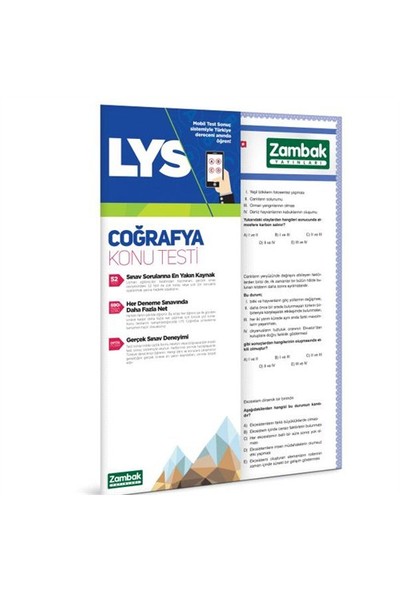 Zambak Yayınları Lys Coğrafya Konu Testi