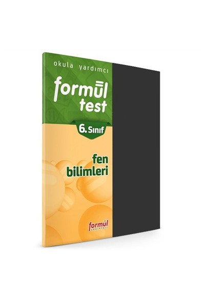 Formül Yayınları 6. Sınıf Fen Bilimleri Yaprak Test-Kolektif