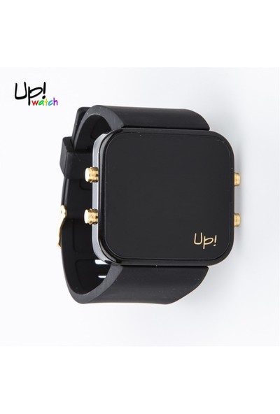 Up Watch Saat Led Gold Edition Black Up Watch Saat Led Gold Edition Black