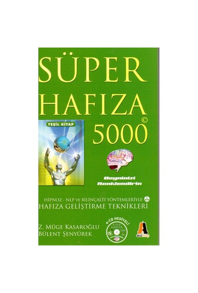 Süper Hafıza 5000 Yeşil Kitap (Cd'li)