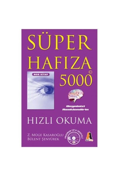 Süper Hafıza 5000 Mor Kitap (Cd'Li) - Hızlı Okuma-Zeynep Müge Kasaroğlu