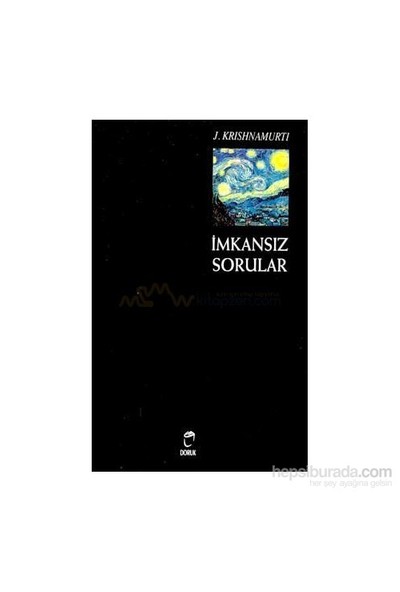 İmkansız Sorular-Jiddu Krishnamurti İmkansız Sorular-Jiddu Krishnamurti