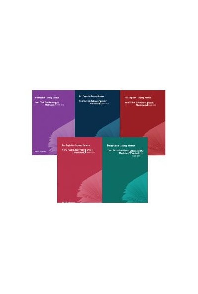 Yeni Türk Edebiyatı Seti (5 Kitap Takım) - İnci Enginün Yeni Türk Edebiyatı Seti (5 Kitap Takım) - İnci Enginün