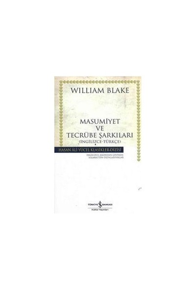 Masumiyet Ve Tecrübe Şarkıları (İngilizce - Türkçe) (Ciltsiz)